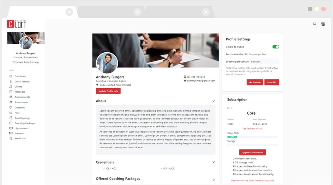 Overview | Coaching Loft